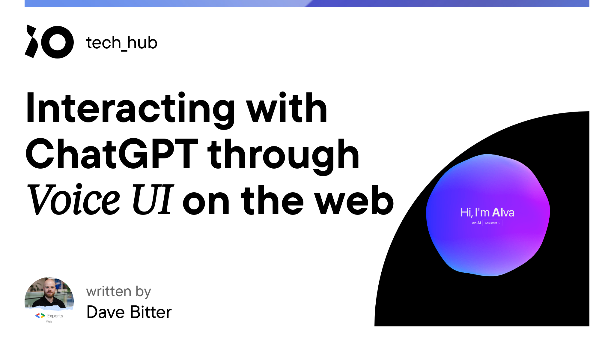 Interacting with ChatGPT through Voice UI on the web - iO tech_hub Interacting with ChatGPT through Voice UI on the web - iO tech_hub